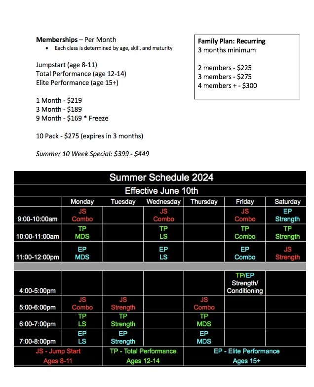 Fitness Class Schedule: Plan Your Group Workouts